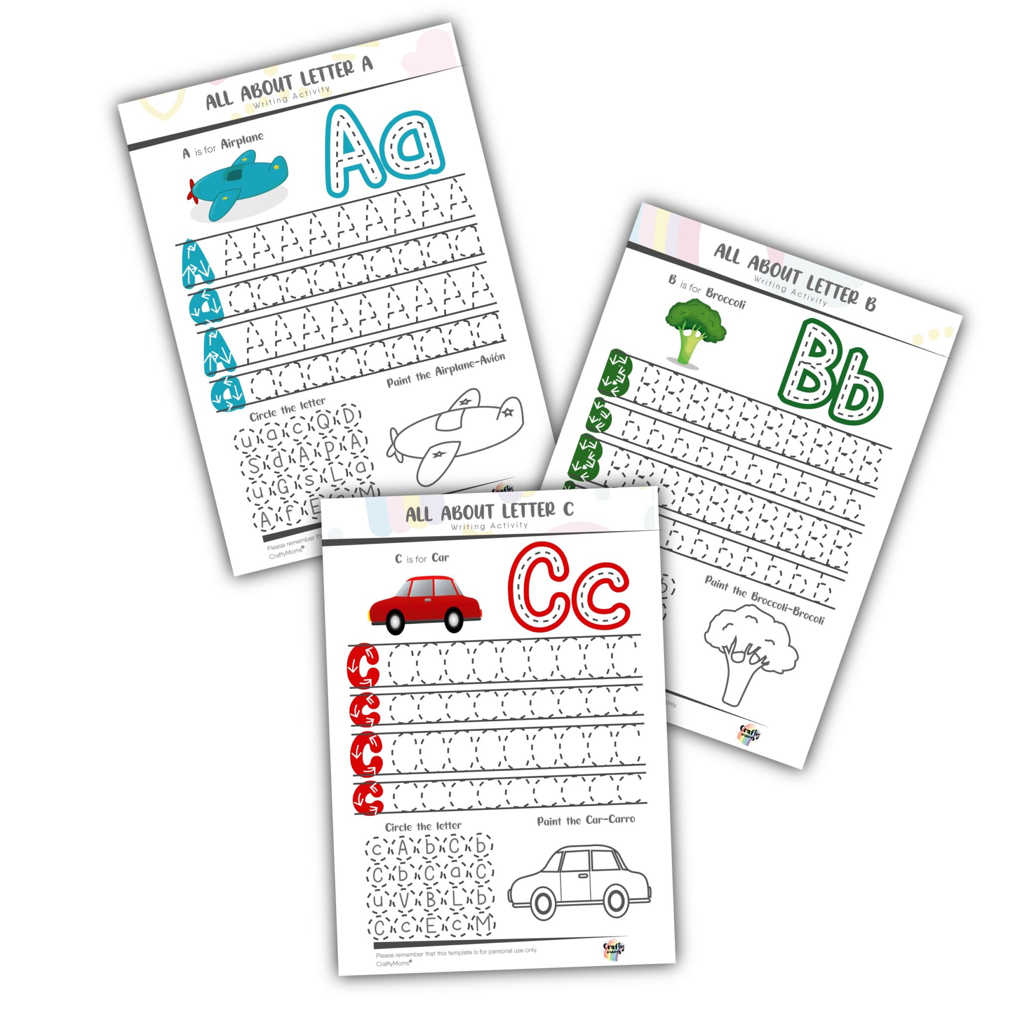 All About Letters – Crafty Moms