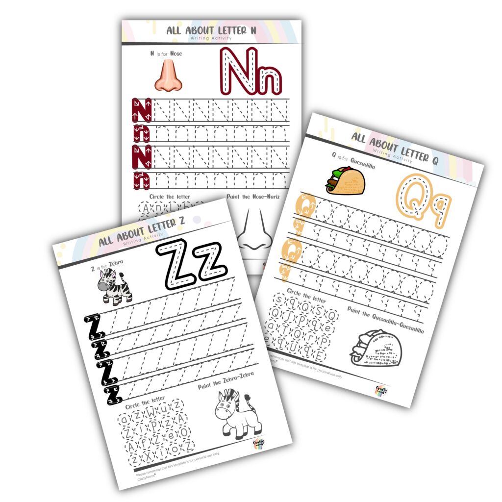 All About Letters – Crafty Moms