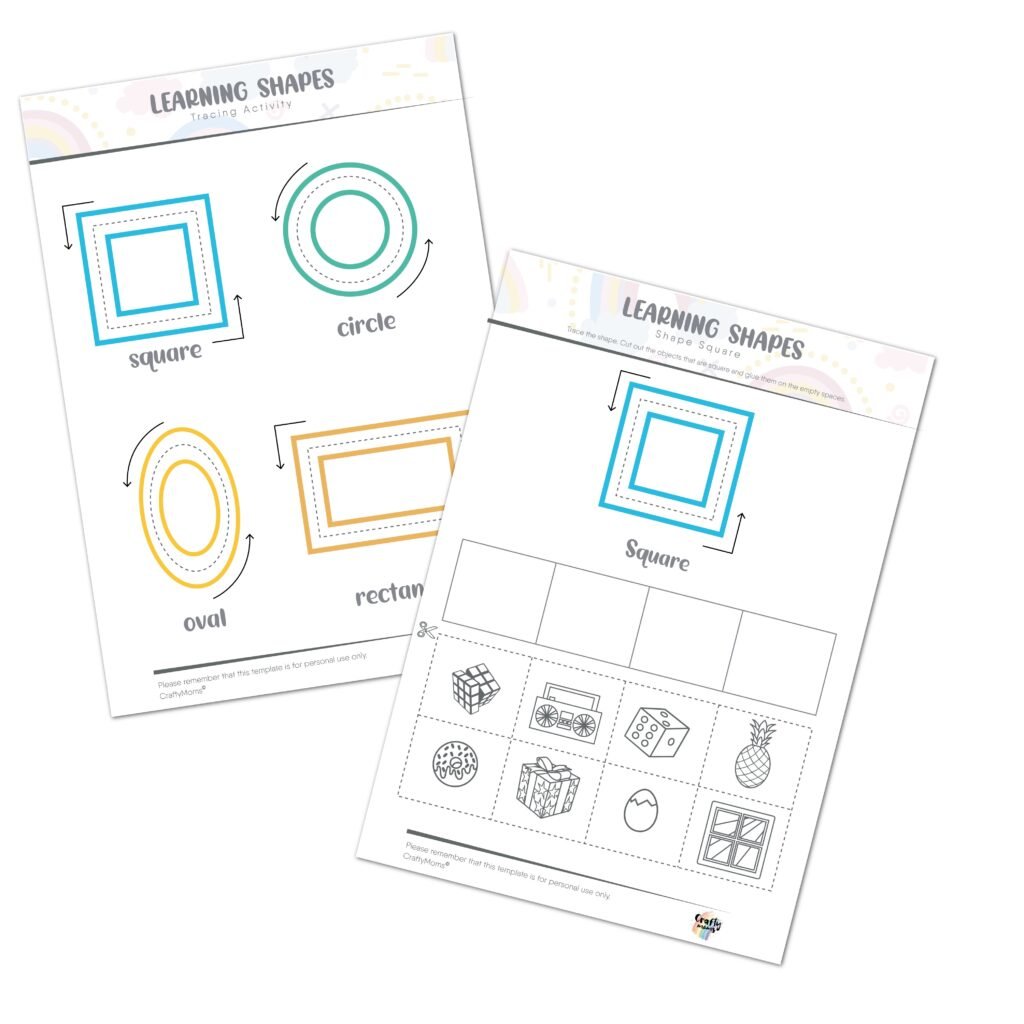 All About Shapes – Crafty Moms