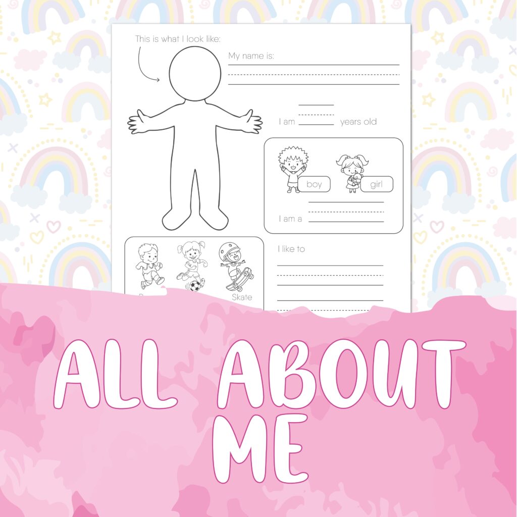 All About Me Learning Resources Mom Hacks