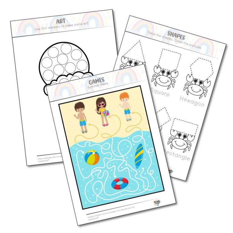 Summer Fun Pack – Crafty Moms