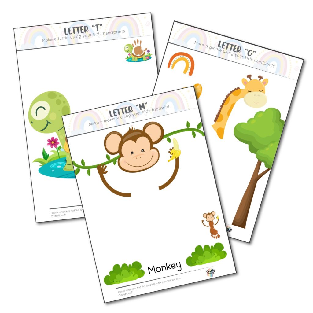 My Handprint & Footprint Printable ABC’s Book | Learning Resources ...